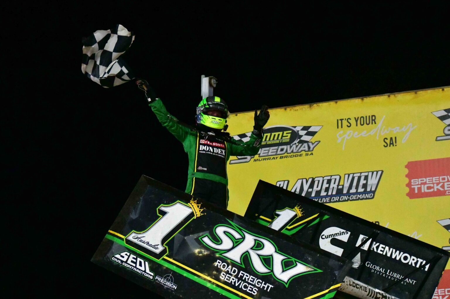 MCHUGH SUPERB IN SUPER 8S – Murray Bridge Speedway