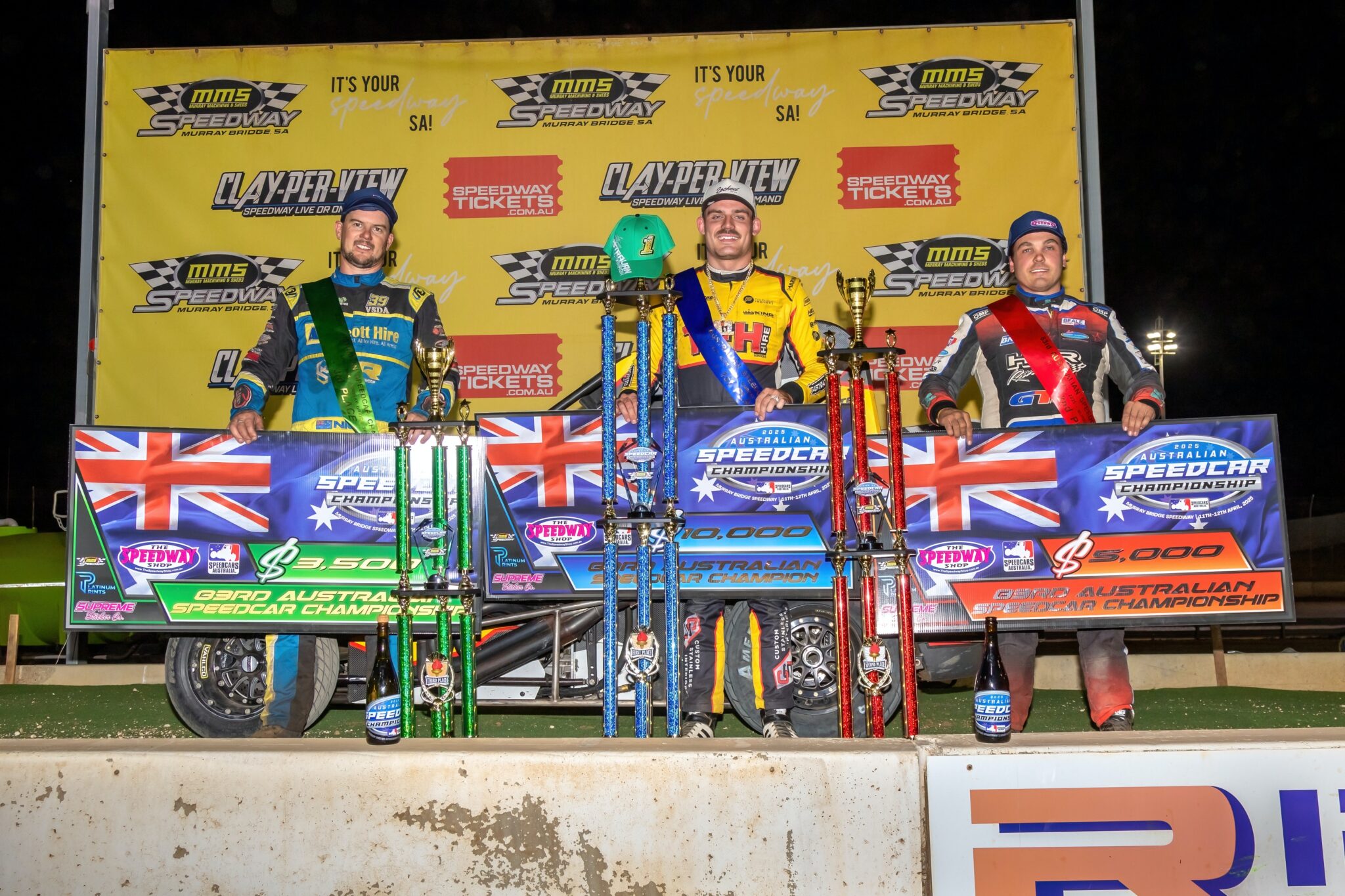 BROWN BECOMES 2-TIME CHAMPION – Murray Bridge Speedway